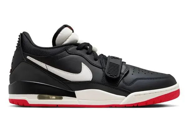 JORDAN Legacy 312 Low Sneakers - Black/sail/university Red