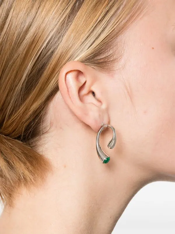 PANCONESI Malakite Earrings