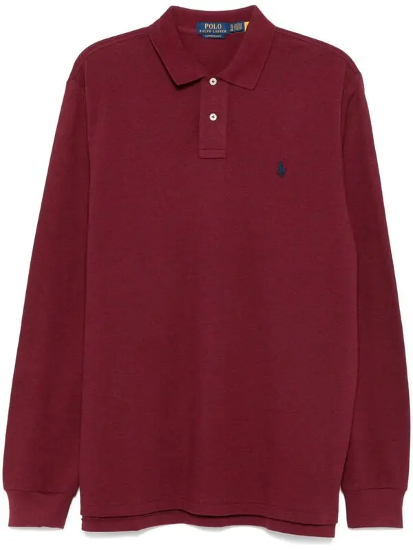 Polo Ralph Lauren Polo Pony-embroidered Polo Shirt - Red