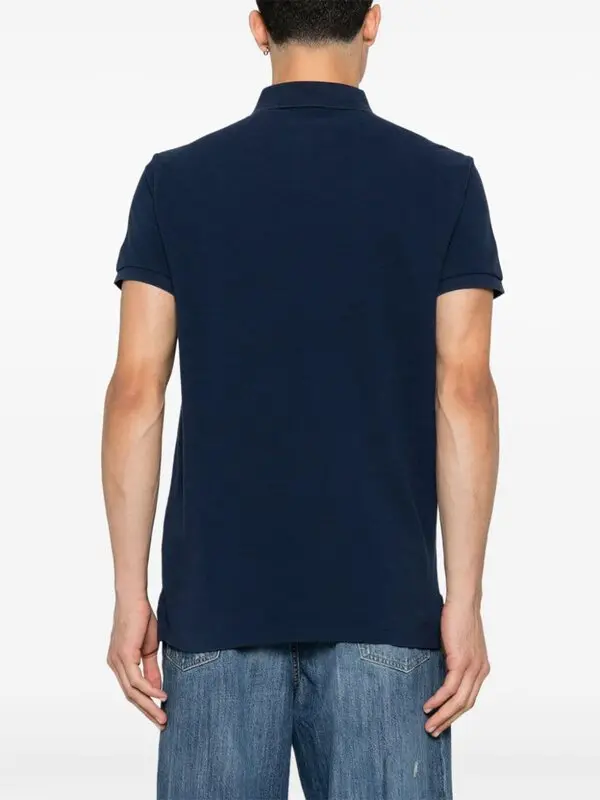 Polo Ralph Lauren Polo Pony-embroidery Polo Shirt - Blue