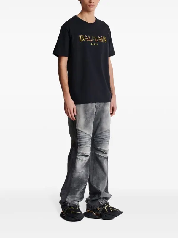 Balmain Vintage Embroidered T-shirt