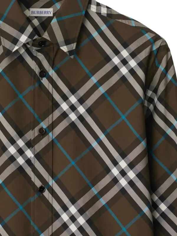 Burberry Check-pattern Shirt