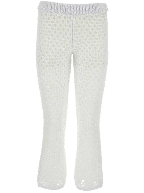 Valentino Garavani Crochet Knit Pants