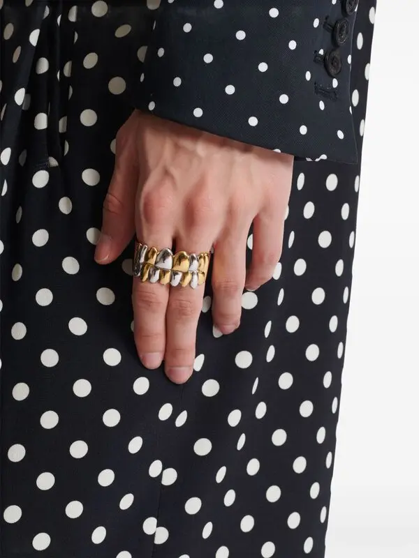 Balmain Double Grillz Ring