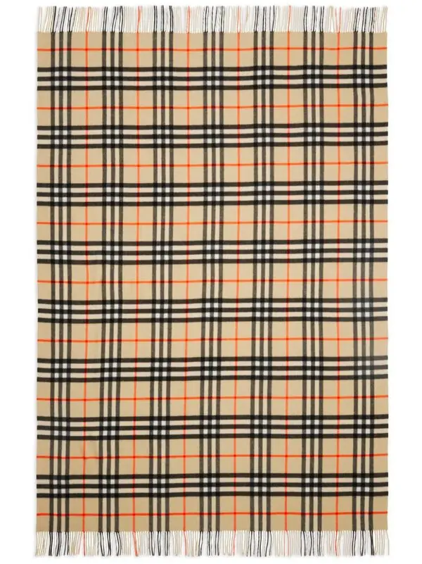 Burberry Vintage Check Blanket - Neutrals