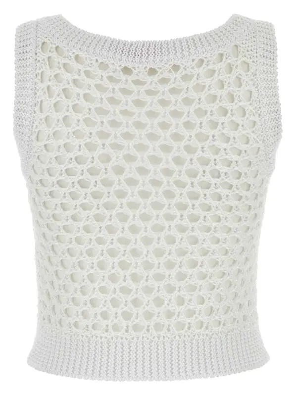 Valentino Garavani Viscose, Lurex And Sequin Top