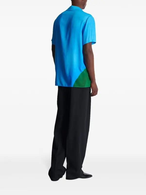 Balmain Prince Gyasi-print Twill Pyjama Shirt