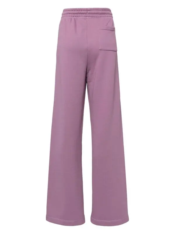 Maison Kitsuné Logo Patch Pants - Purple