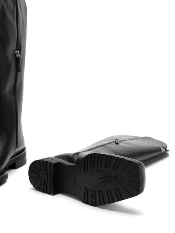 Patrizia Pepe Logo-plaque Boots