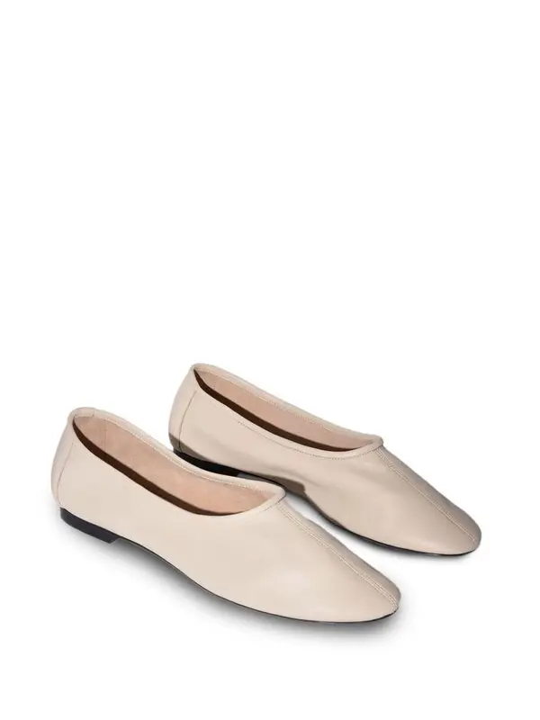 By Far Prudence Ballerinas - Neutrals