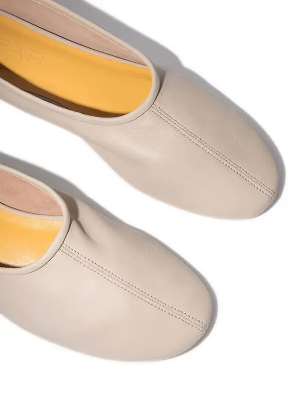 By Far Prudence Ballerinas - Neutrals