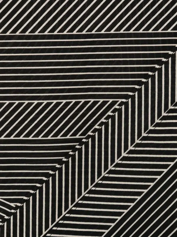 TOTEME Striped Monogram Sarong