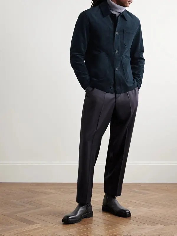 Mr P. Organic Cotton-corduroy Chore Jacket