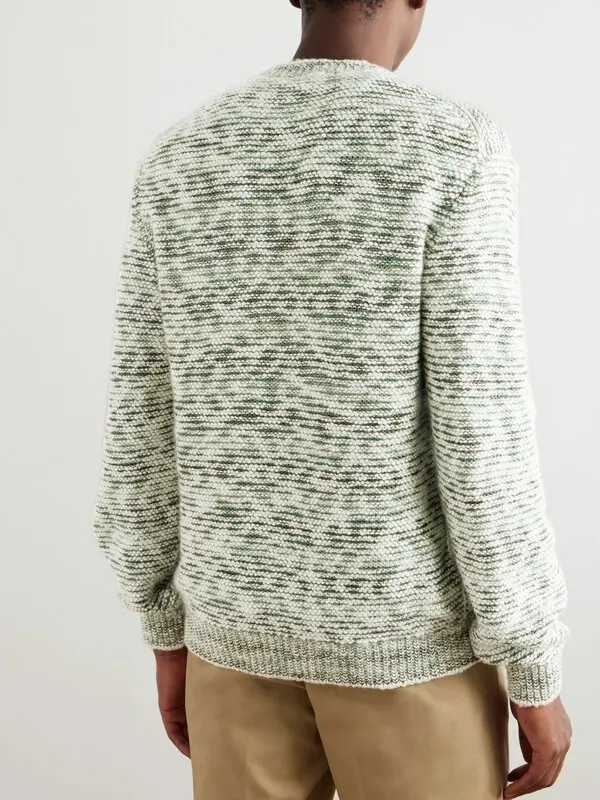 Loro Piana Gnifetti Textured-knit Cashmere Sweater