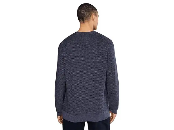 Vince Geo Jacquard Long Sleeve Crew Sweater