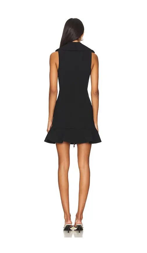 knee length dresses for ladies Bonded Crepe Mini Dress