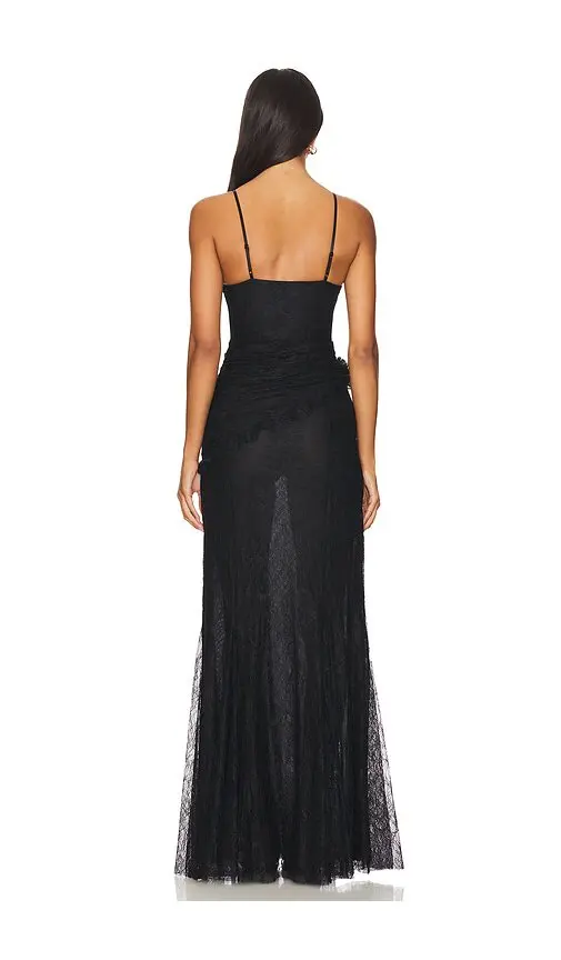 Majorelle Salma Gown - Black