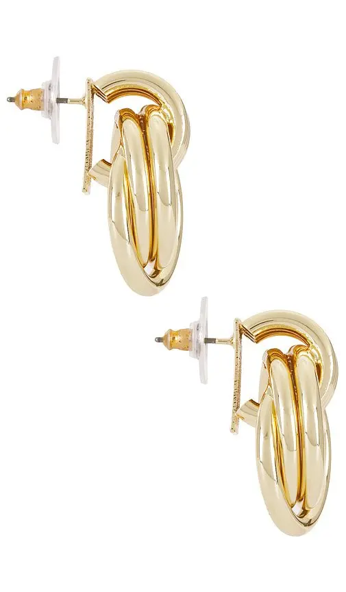 Baublebar Interlocking Hoop Earrings