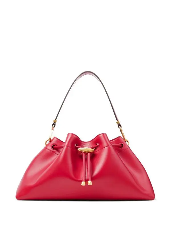 JIMMY CHOO Medium Cinch Shoulder Bag - Red