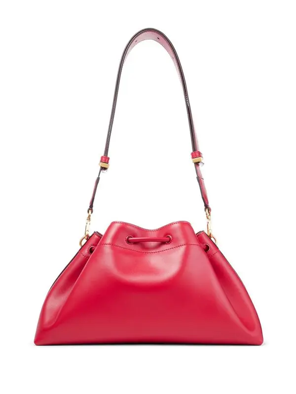 JIMMY CHOO Medium Cinch Shoulder Bag - Red
