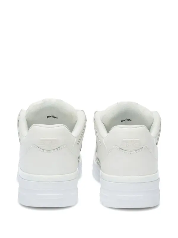 Palm Angels Panelled Leather Lace-up Sneakers