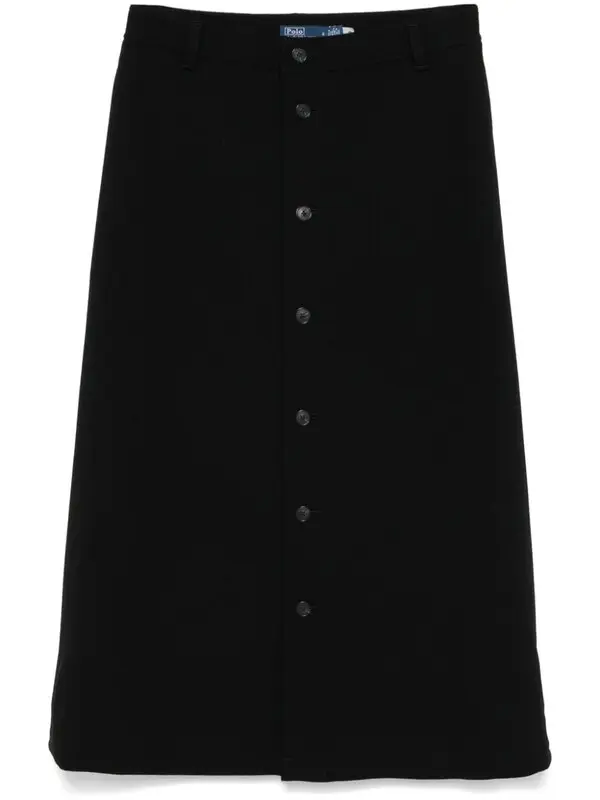 Polo Ralph Lauren A-line Midi Skirt