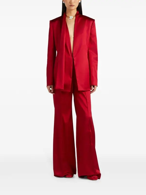 GENNY Satin-finish Blazer