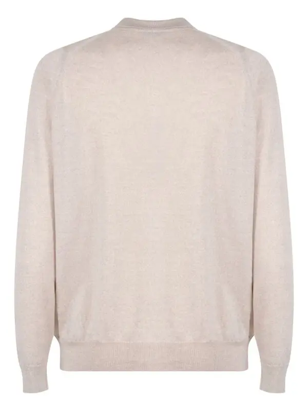 John Smedley Tibor Cardigan - Neutrals
