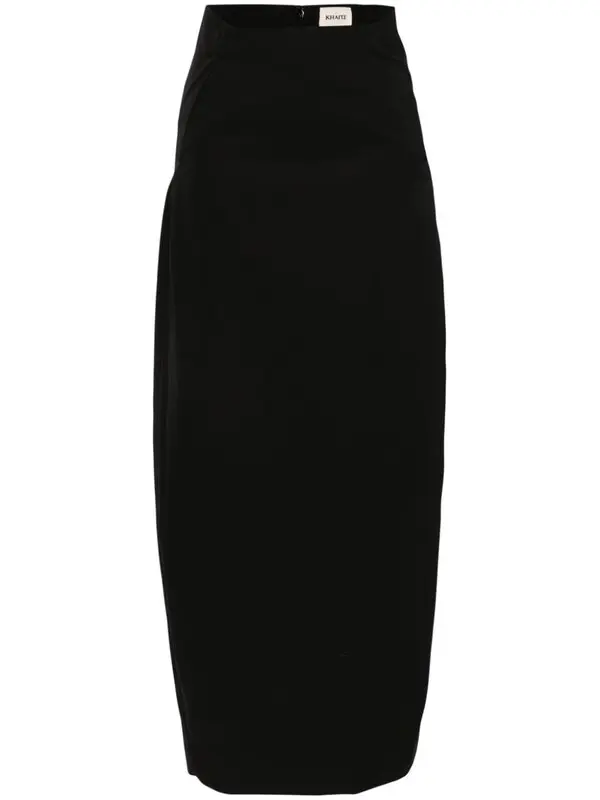 Khaite Lauson Straight Skirt