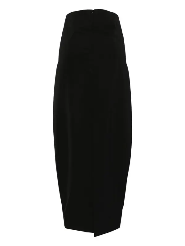 Khaite Lauson Straight Skirt