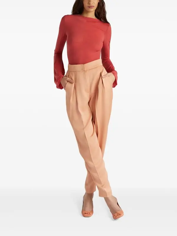 GENNY Pleated Tapered Trousers