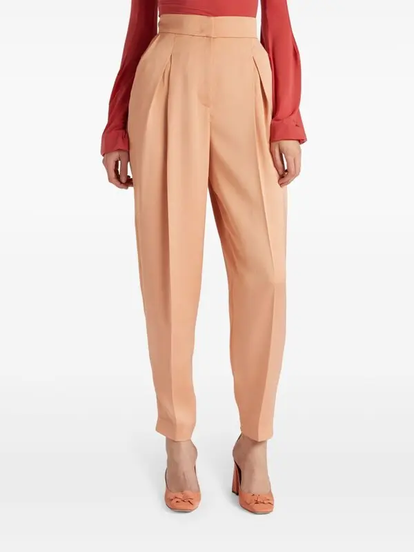 GENNY Pleated Tapered Trousers