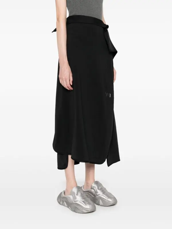 Y3 Track Midi Skirt - Black