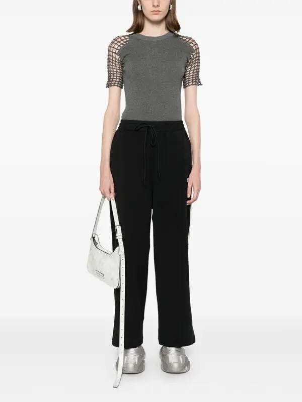Y3 Logo-print Track Pants - Black