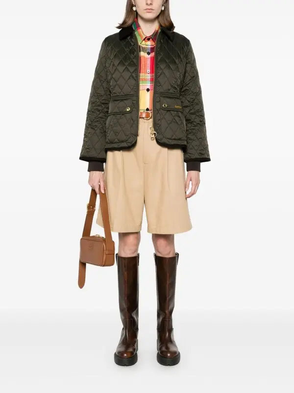 Barbour Beadnell Quilted Jacket - Green