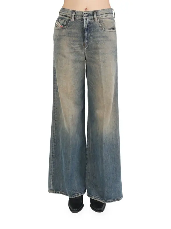 DIESEL Wide-leg Jeans
