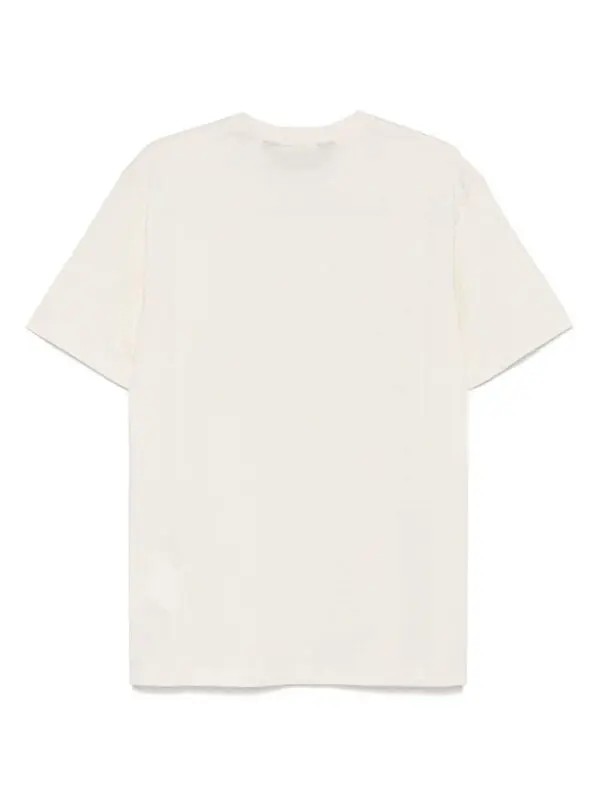 Just Cavalli Ghotic Logo-print T-shirt - Neutrals
