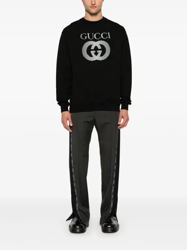 Gucci Interlocking G-appliqué Sweatshirt