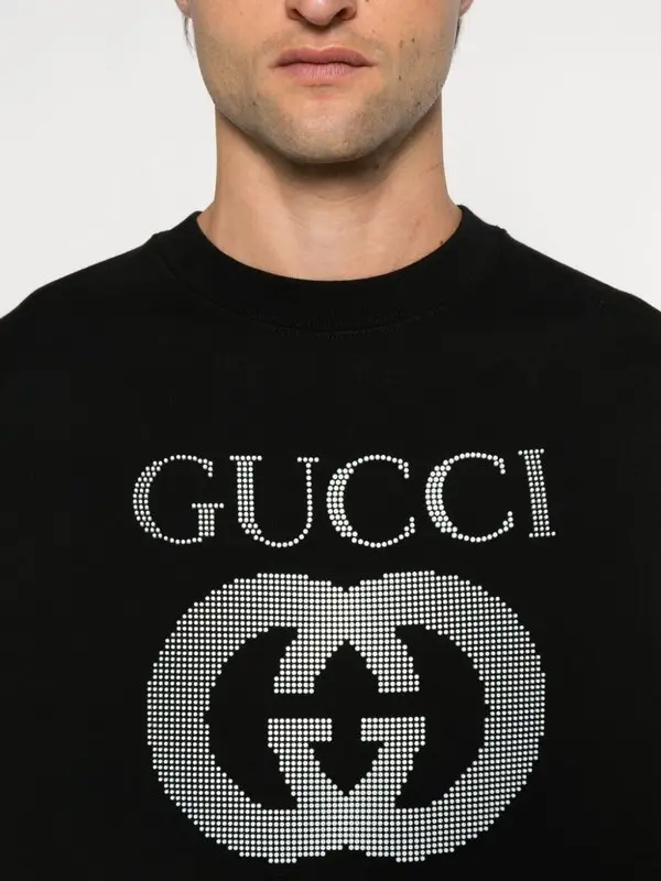 Gucci Interlocking G-appliqué Sweatshirt