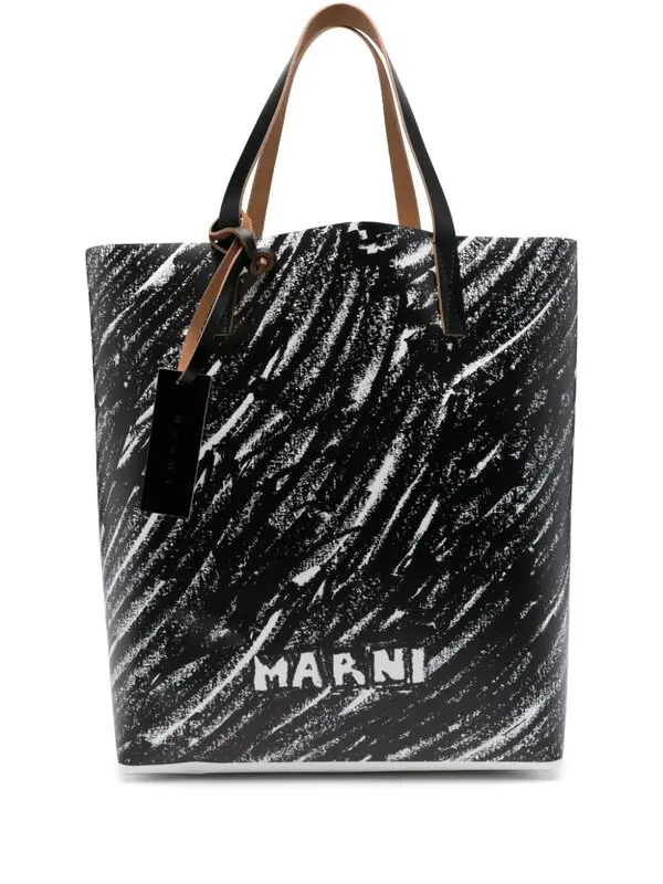 Marni Logo-print Tote Bag