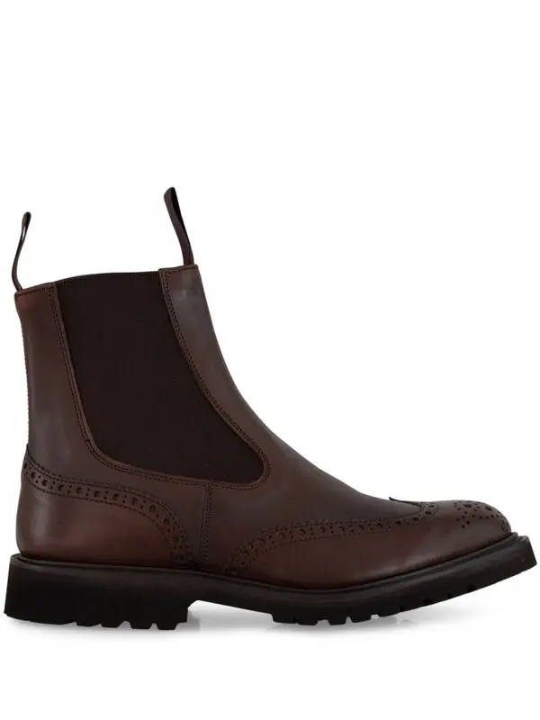 TRICKER'S Leather Chelsea Boots - Brown