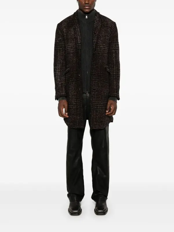 Avant Toi Zip-up Cardigan - Grey