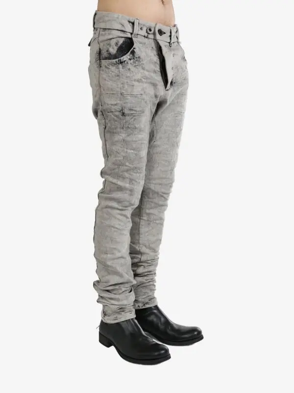 Boris Bidjan Saberi Drop-crotch Slim-cut Trousers