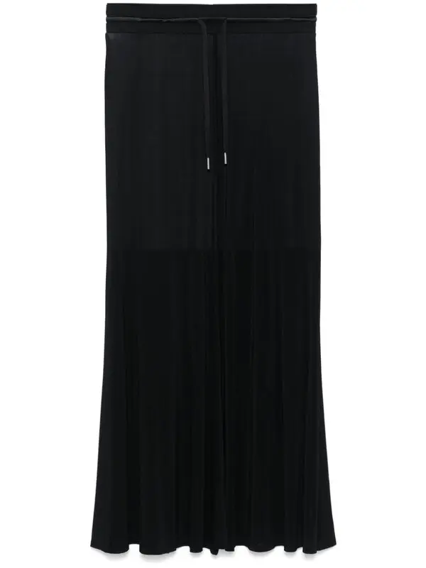 Helmut Lang Flared Midi Skirt