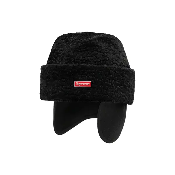 Supreme Ambassador Trapper Hat - Black