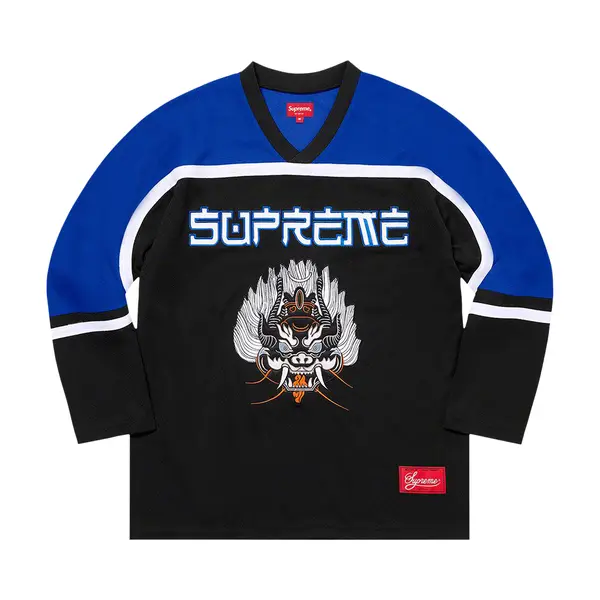 Supreme Demon Hockey Jersey - Black