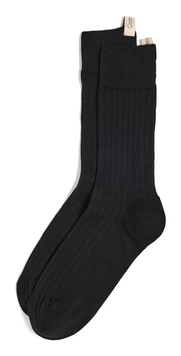 Comme Si The Yves Socks - Black