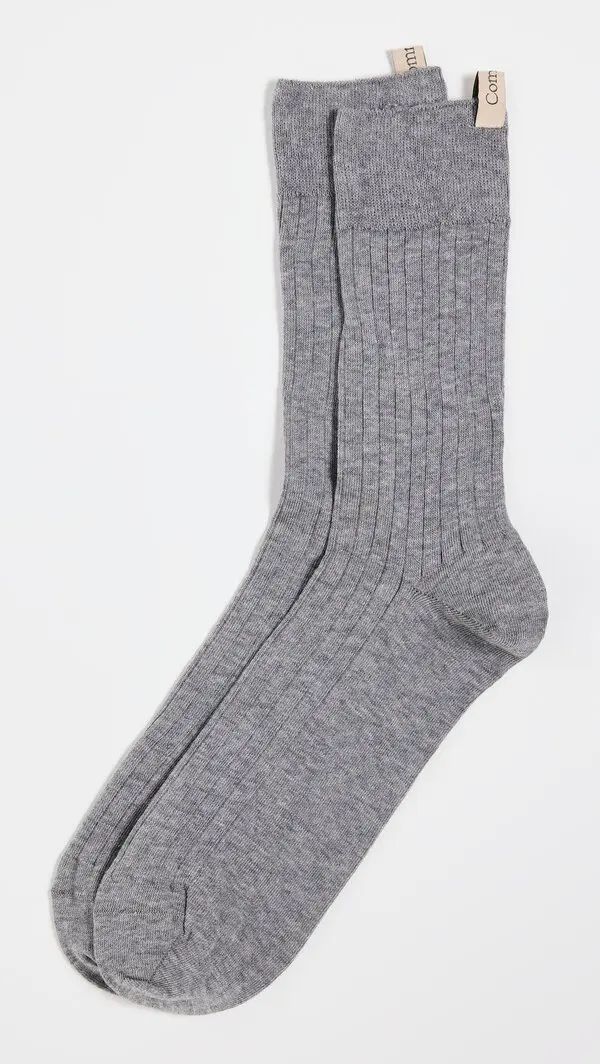 Comme Si The Yves Socks - Heather Grey