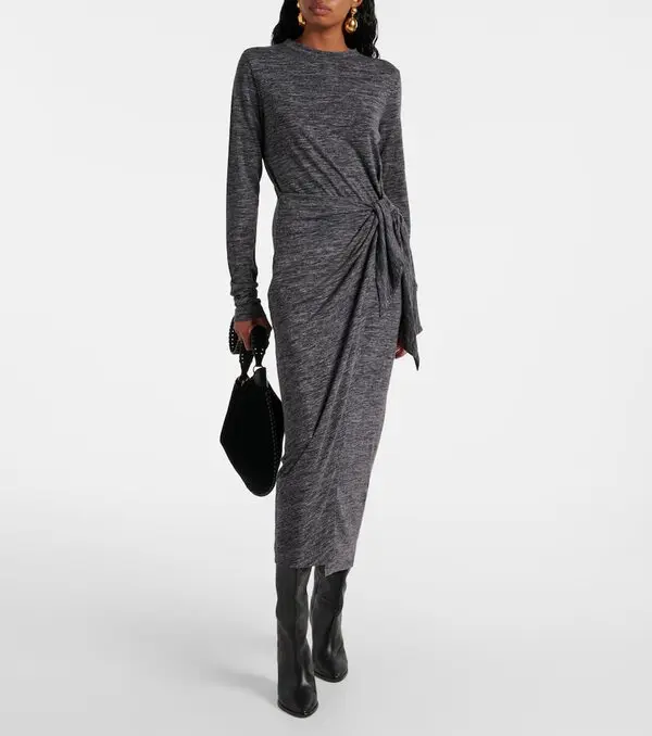 MARANT ETOILE Lisy Midi Dress