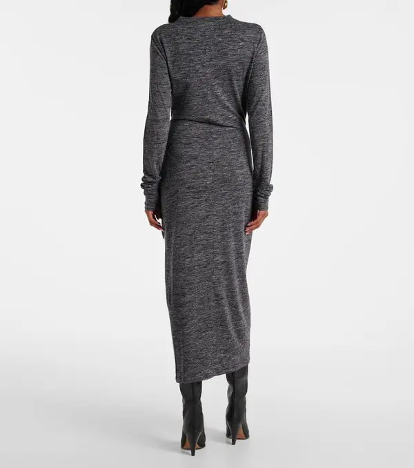MARANT ETOILE Lisy Midi Dress